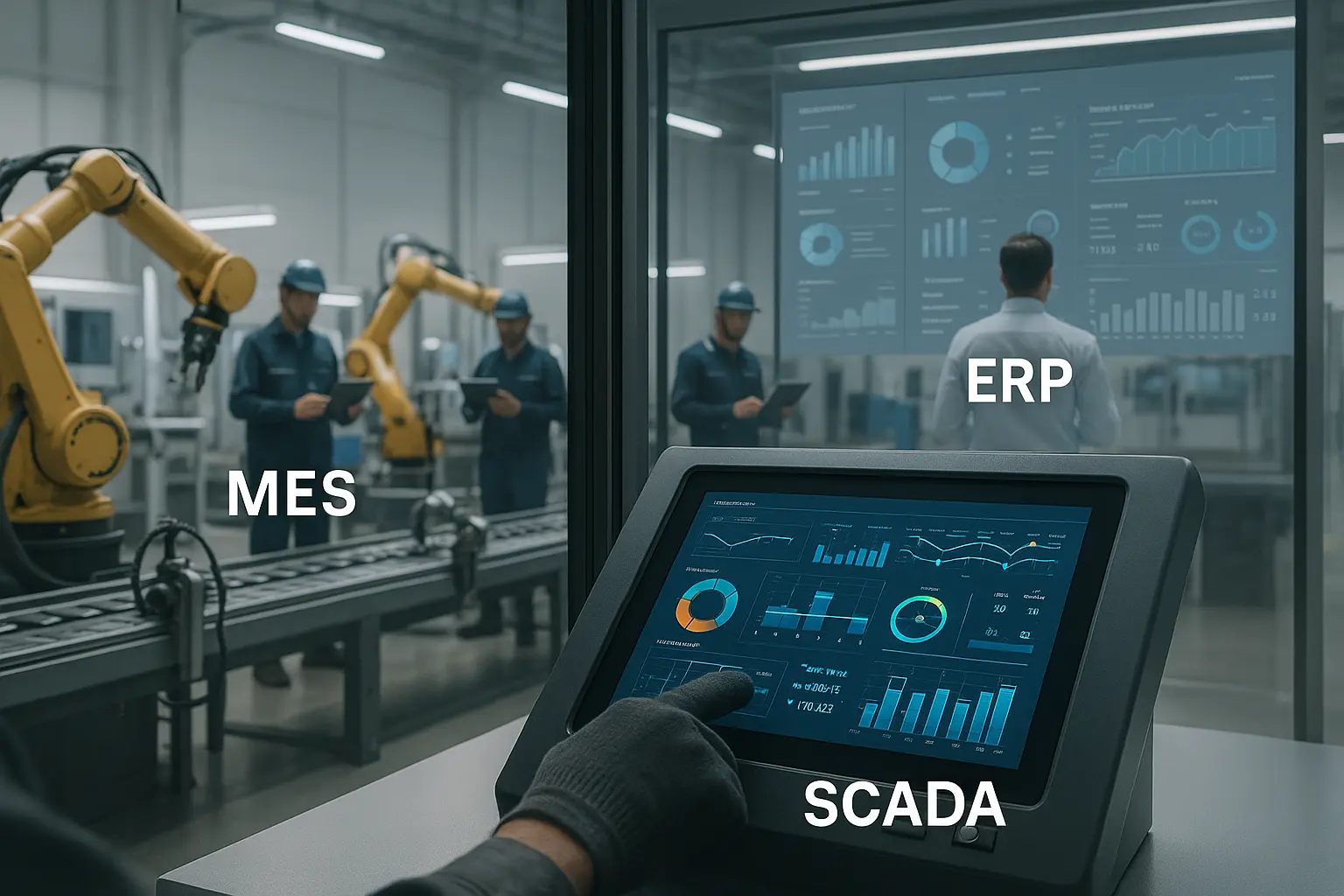 Les différences entre MES, ERP, et SCADA : quelles fonctions et ...